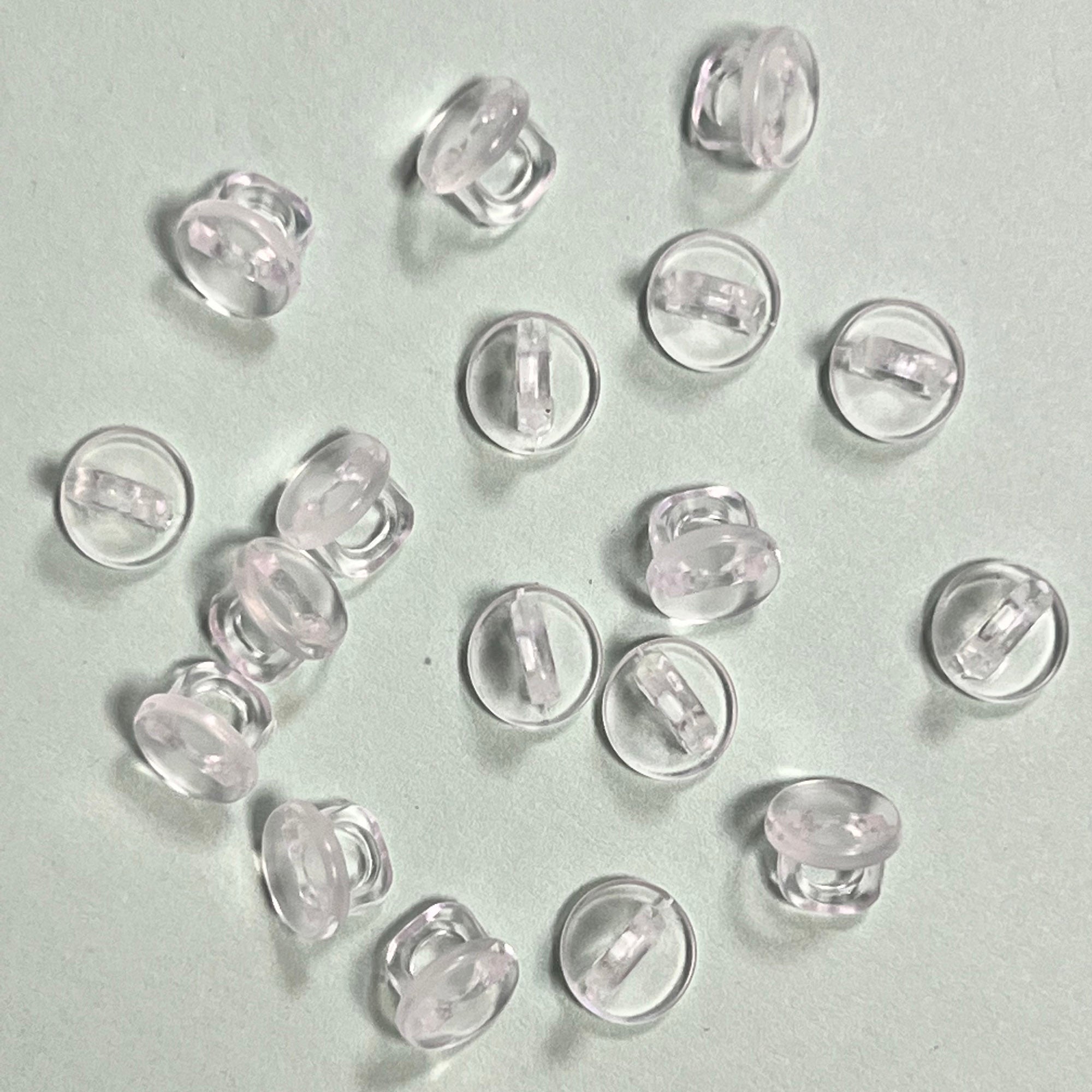 Clear Acrylic Shanks | Buttons Galore Wholesale